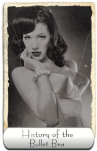 A History Of The Iconic Bullet Bra – The Endless Night